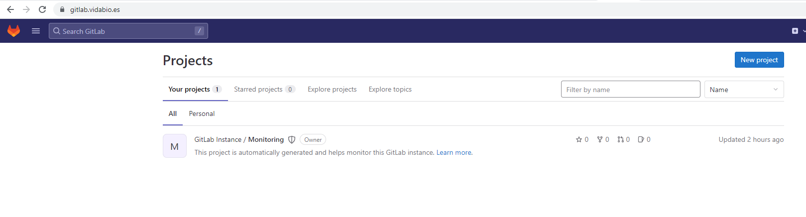 Instalar GitLab Community Edition (CE) - jblazquez